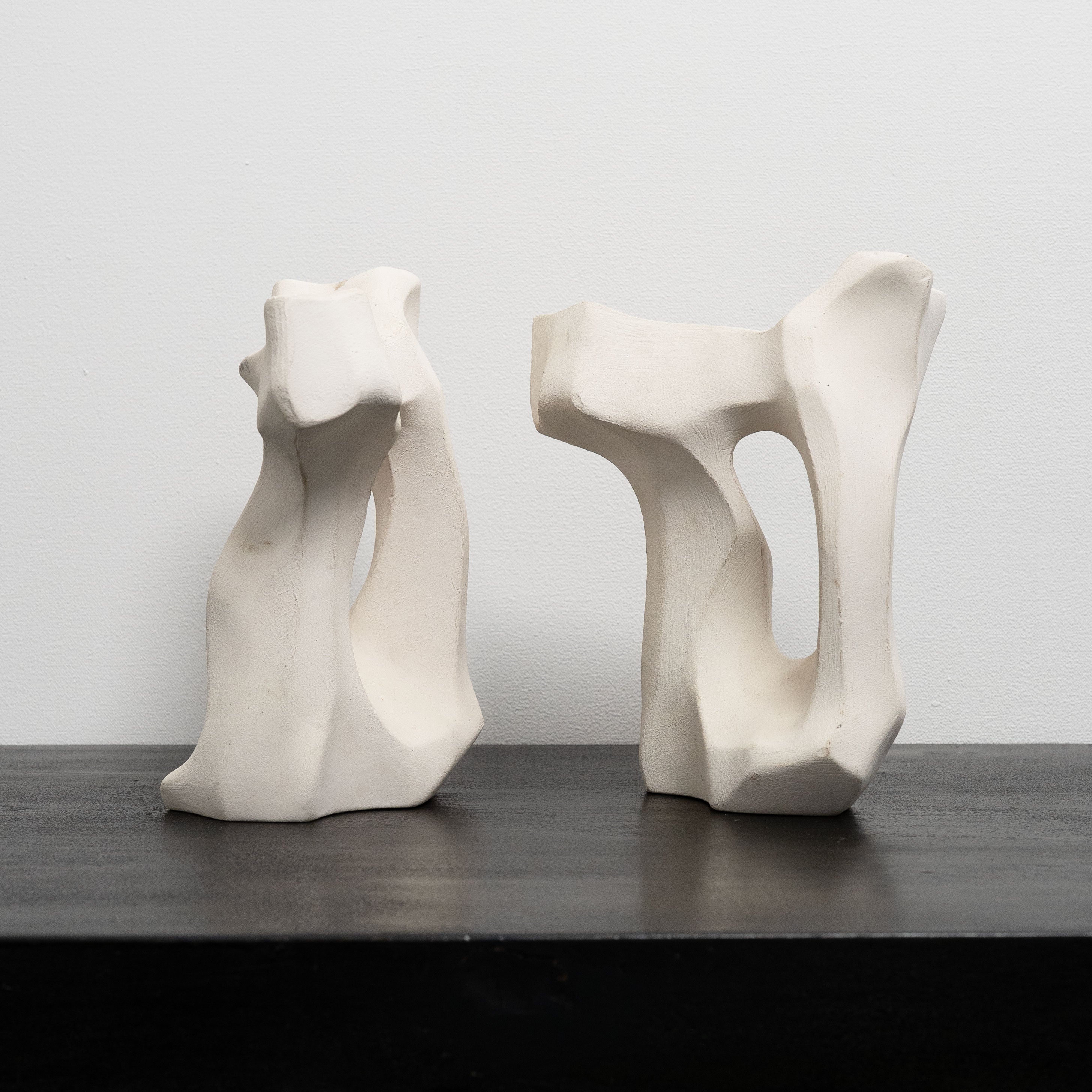 Biomorphic Ceramic Ikebana Vessels, 1961. – Tom Bogle